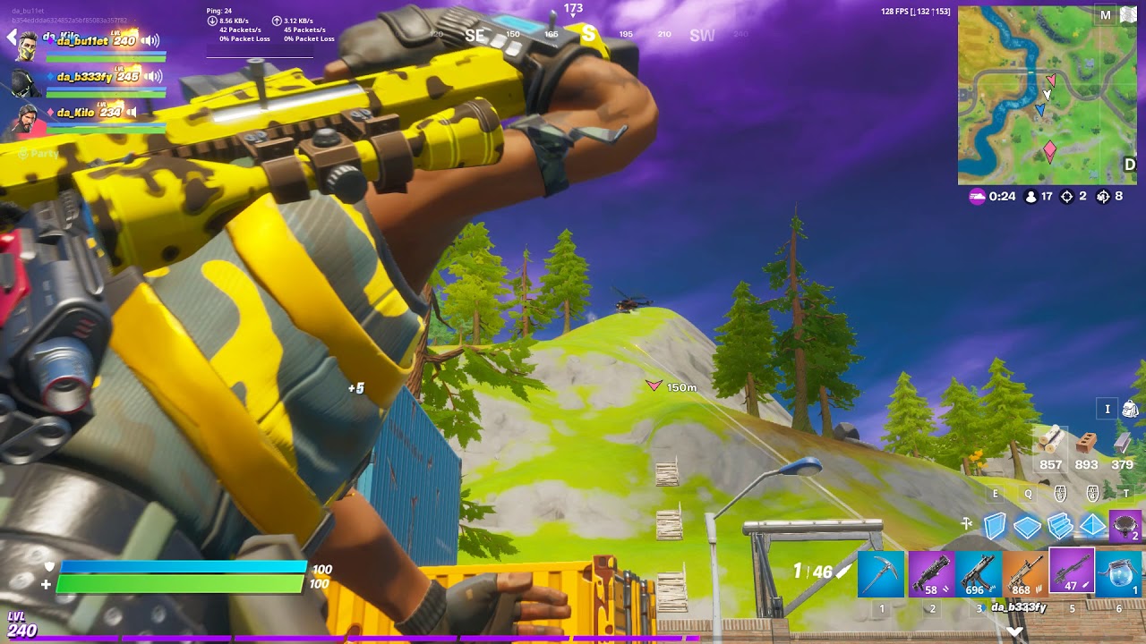 220 m sniped and knocked - YouTube