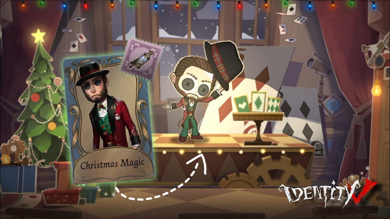 Identity V | Getting Magician "Christmas Magic" skin + match against B ...