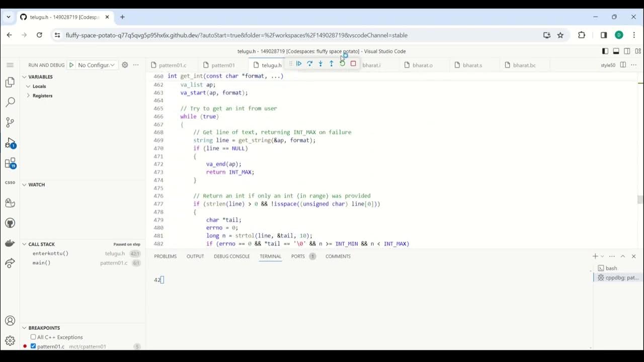 Duck Debugger In CS50.dev - YouTube