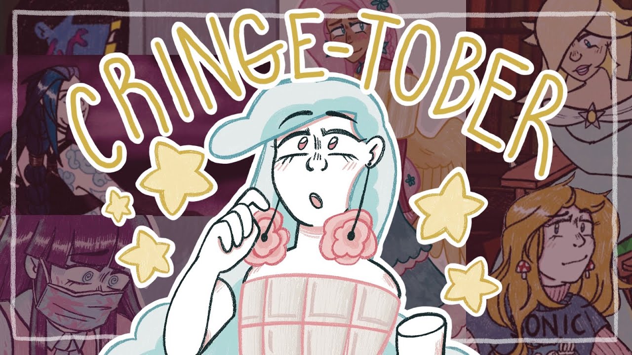 IM CRINGE, BUT IM FREE!!!! ~ Cringetober 2024 Art Challenge! - YouTube