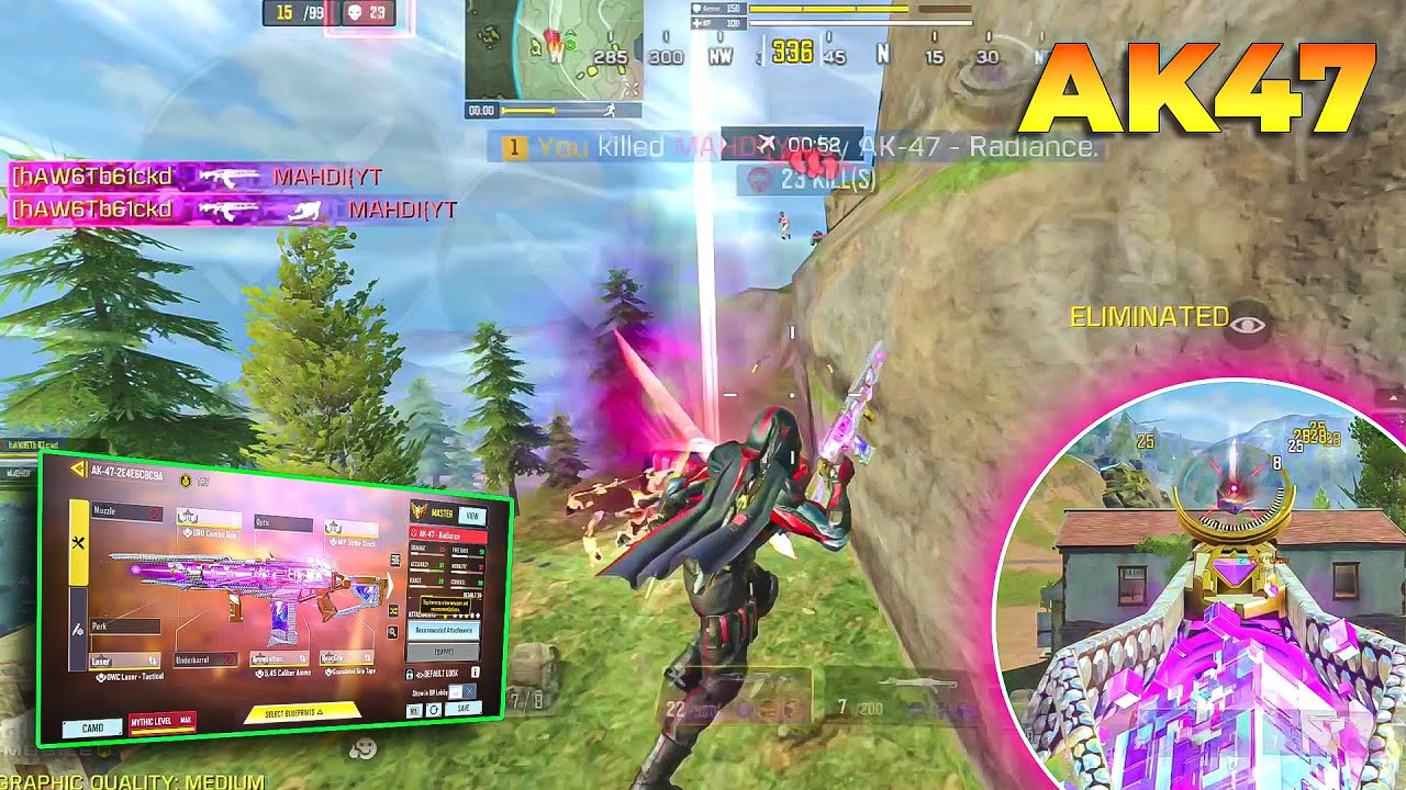 MAXED OUT MYTHIC AK47 GUNSMITH | BEST AK47 LOADOUT in COD MOBILE ...