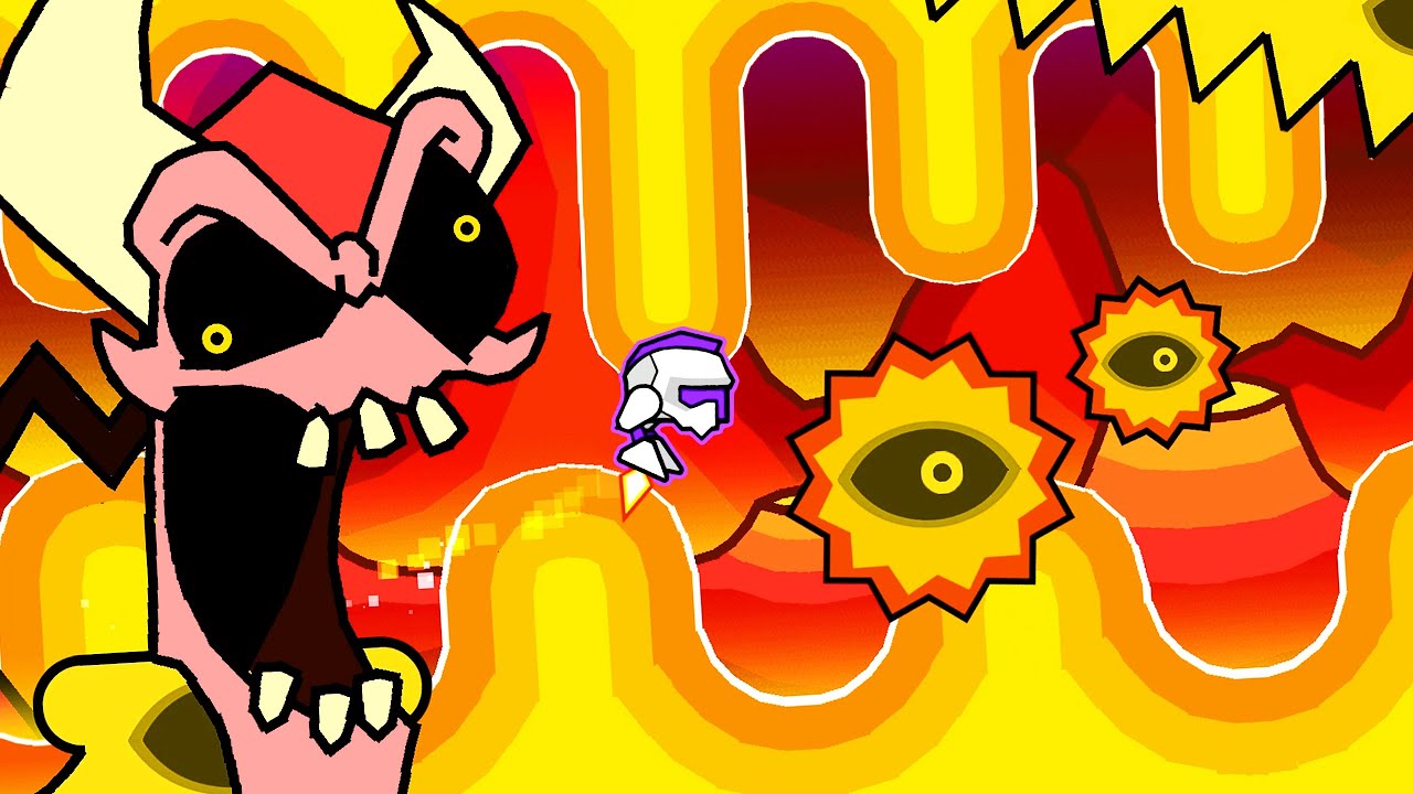 "Magma Bound" (Demon) by ScorchVx | Geometry Dash - YouTube