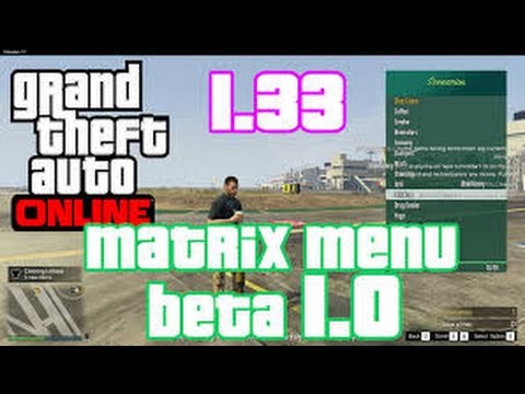 GTA 5-Matrix Mod Menu V 1.33 (PC) - YouTube