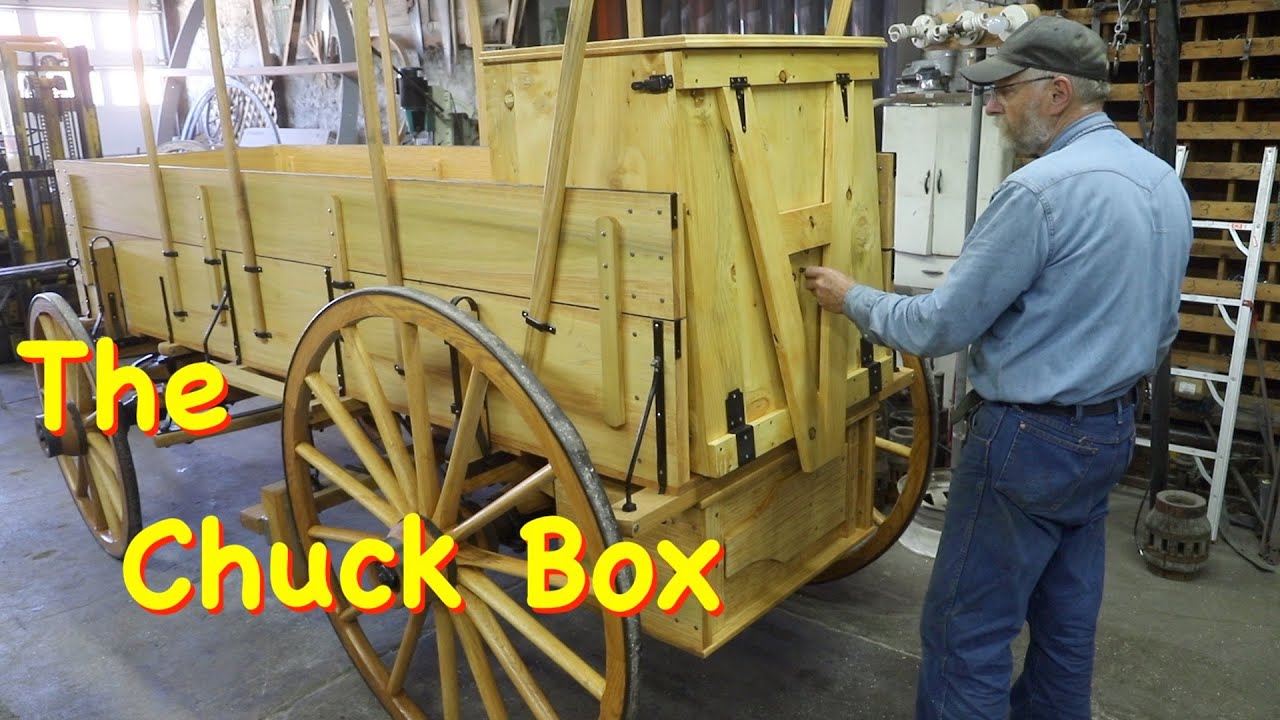 Installing the Wagon Kitchen Chuck Box | Engels Coach Shop - YouTube