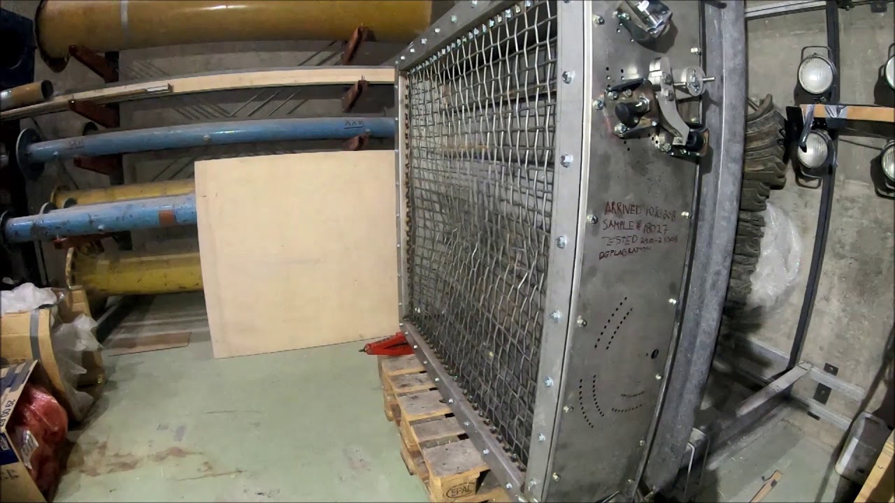Halton BDH blast damper testing - YouTube