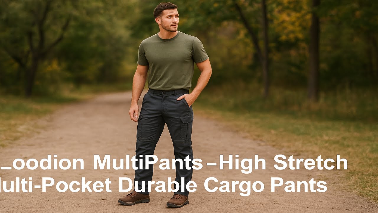 👖 Loodion MultiPants - High Stretch Multi-Pocket Durable Cargo Pants ...