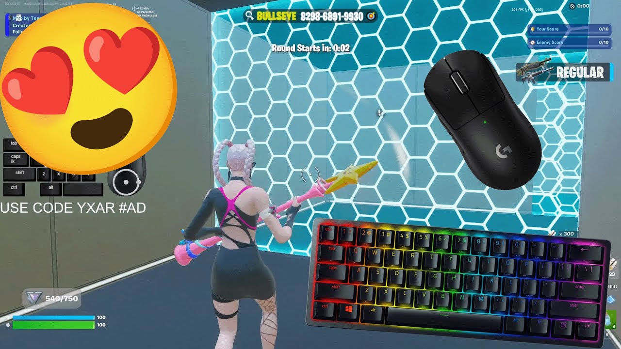 Razer Huntsman Mini Asmr 😻 1v1 Piece Control 😻 (Satisfying kbm sounds ...