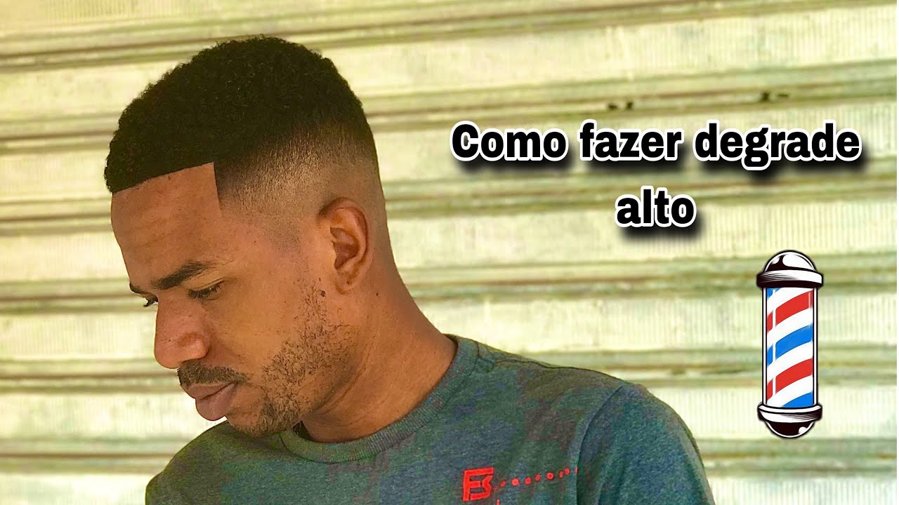 COMO FAZER DEGRADE ALTO para INICIANTE HIGH FADE - YouTube