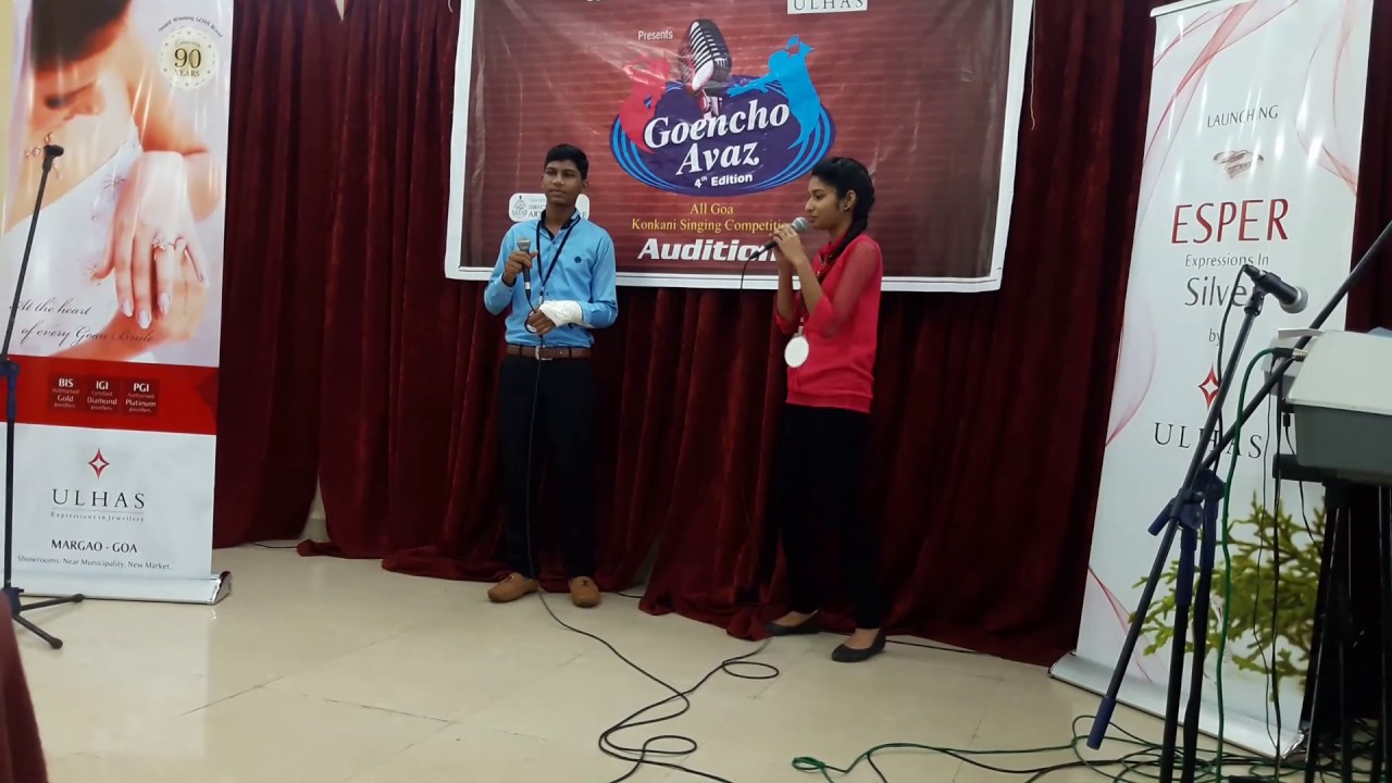 Cyrus Fernandes & Cliffa Fernandes for Goencho Avaz 2017 auditions ...