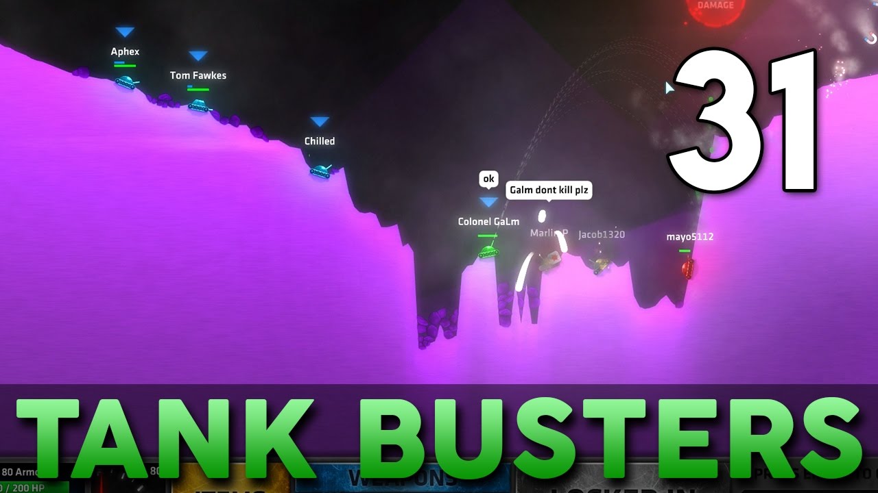 [31] Tank Busters (Let's Play ShellShock Live w/ GaLm and Friends ...