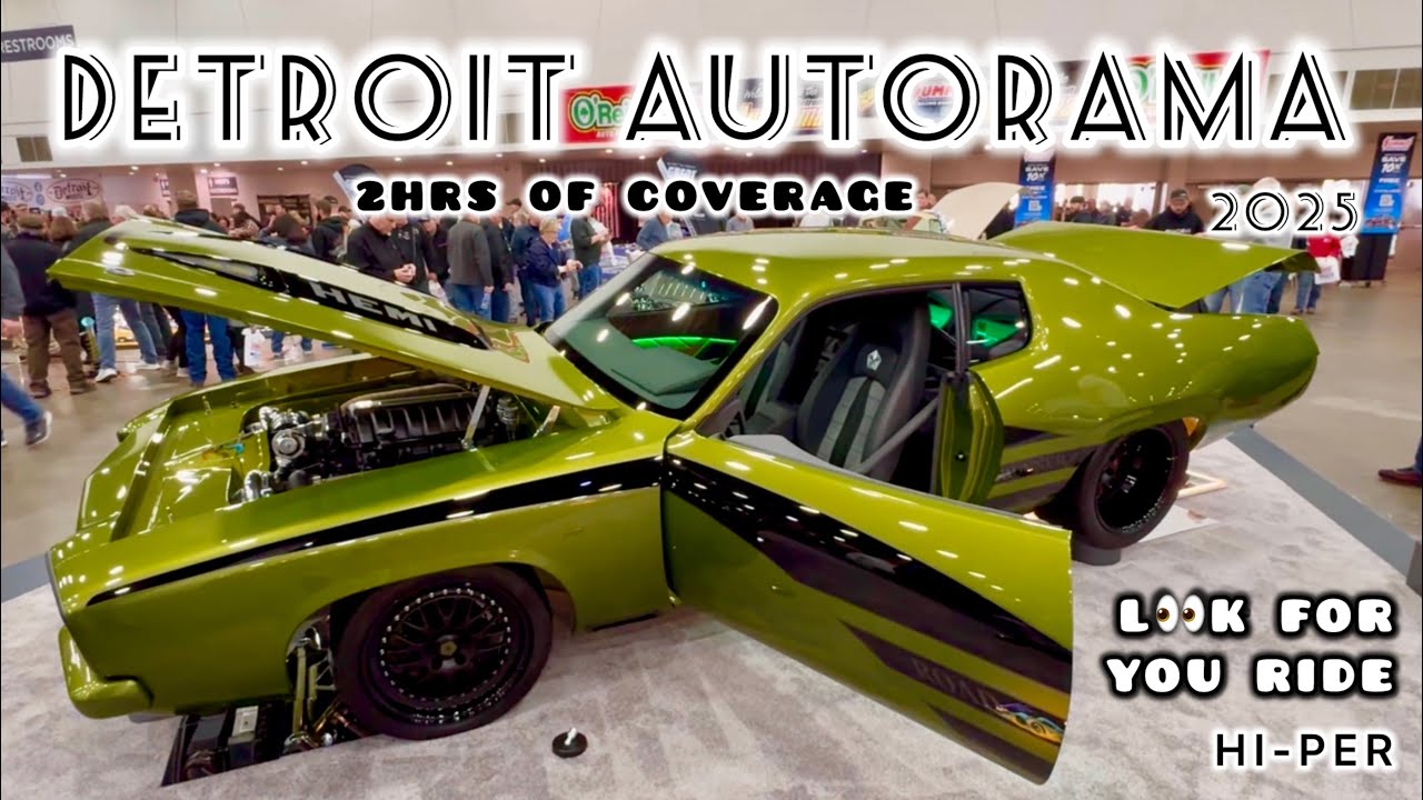 AUTORAMA 2025 2 HRS of SHOW COVERAGE L👀K For Your & Ride Pick A ...