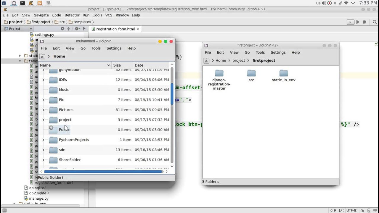 97 Python Web Django registration Redux قائمة التسجيل والدخول - YouTube