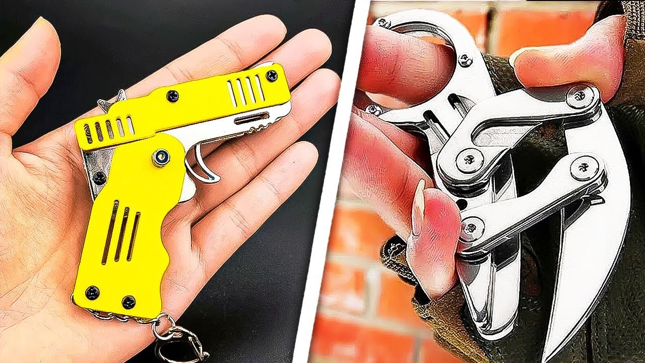 10 Tiny Self Defense Gadgets - YouTube