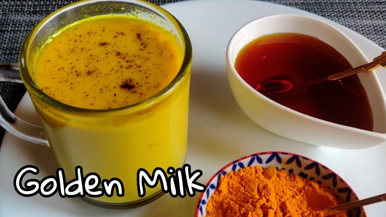Turmaric Milk Recipe in Tamil | Golden Milk | How to make Turmaric Milk ...