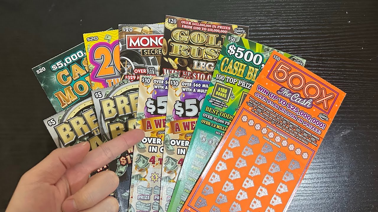 I Bought a Bunch of Florida Lottery Scratch-Offs | Win or Lose? - YouTube