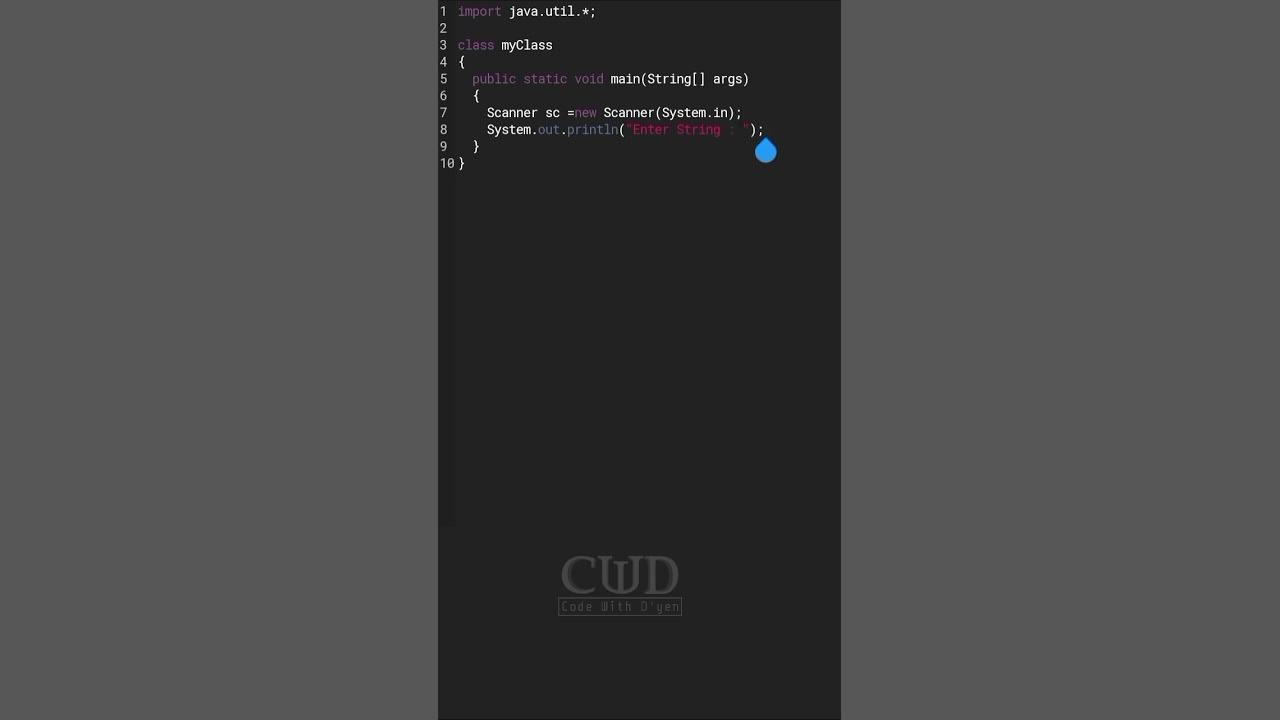 How to reverse a string in Java without using reverse function. | Core Java |Coding in mobile ...
