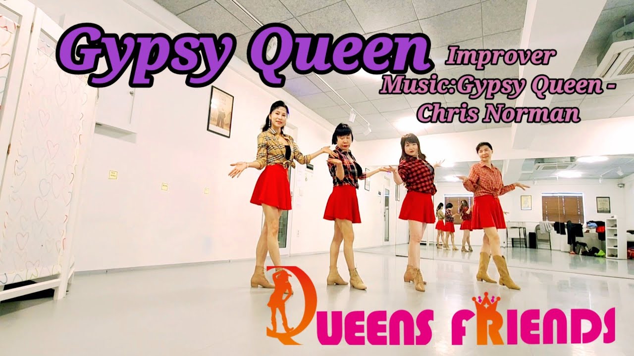 Gypsy Queen LineDance/Improver Level(초중급라인댄스)/Choreo: Hazel Pace/Music ...