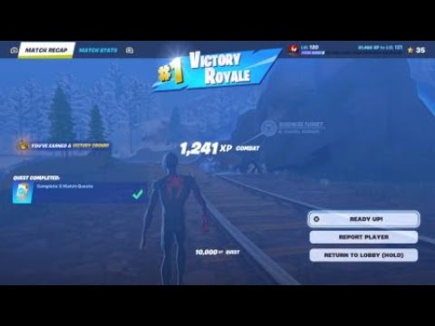 Fortnite how to win with turret and camo EMP - YouTube