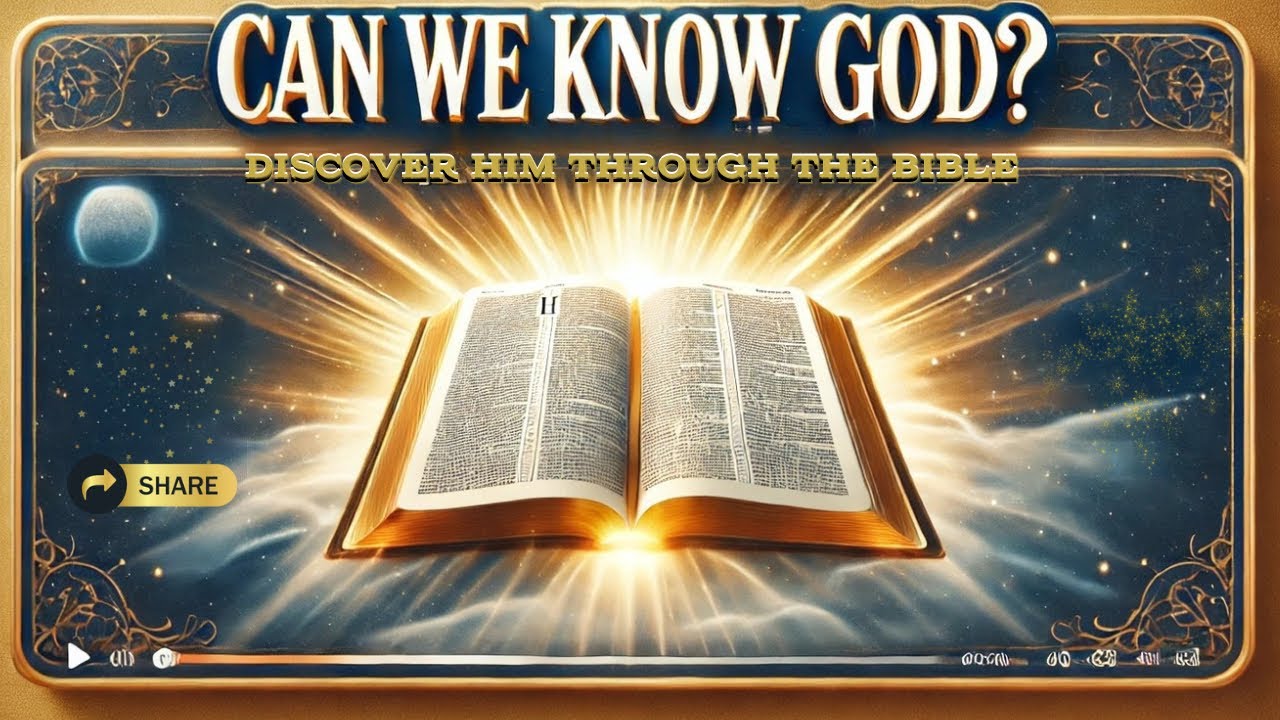 Can We Know God? The Bible’s Answer to Life’s Biggest Question - YouTube