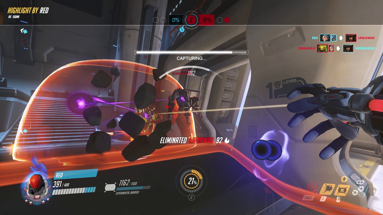 Overwatch | Sigma Highlight #1 - YouTube