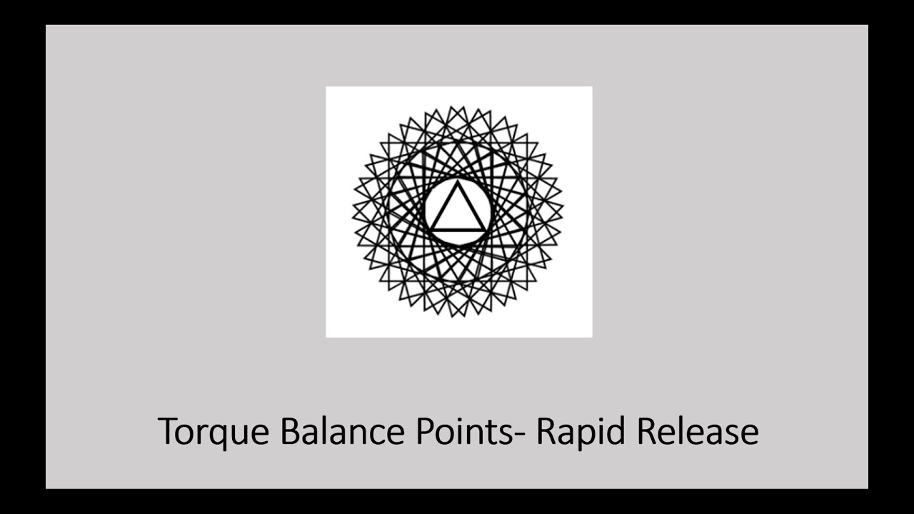 Torque Balance Points Rapid Release - YouTube