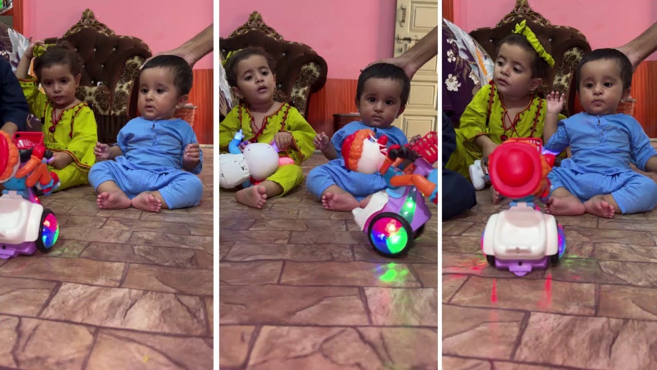 Cute Babies Playing With Toys - YouTube