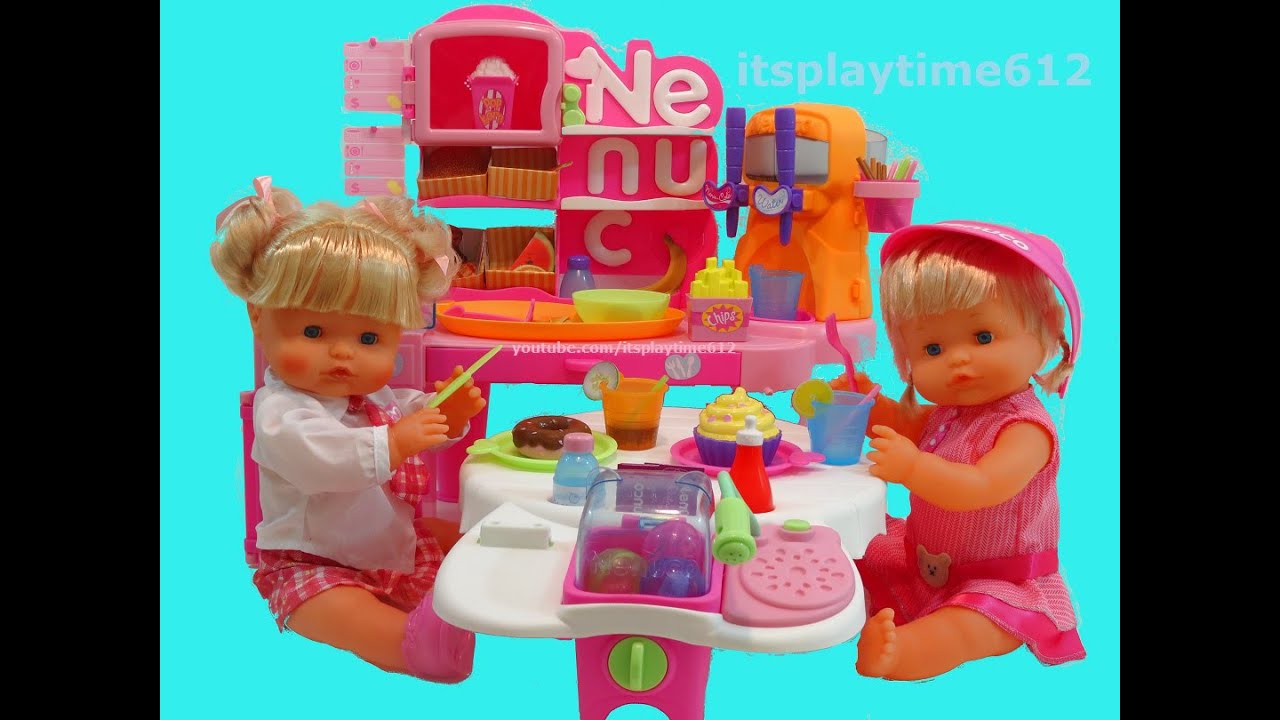 NENUCO RESTAURANT PLAYSET, Video 399 - YouTube