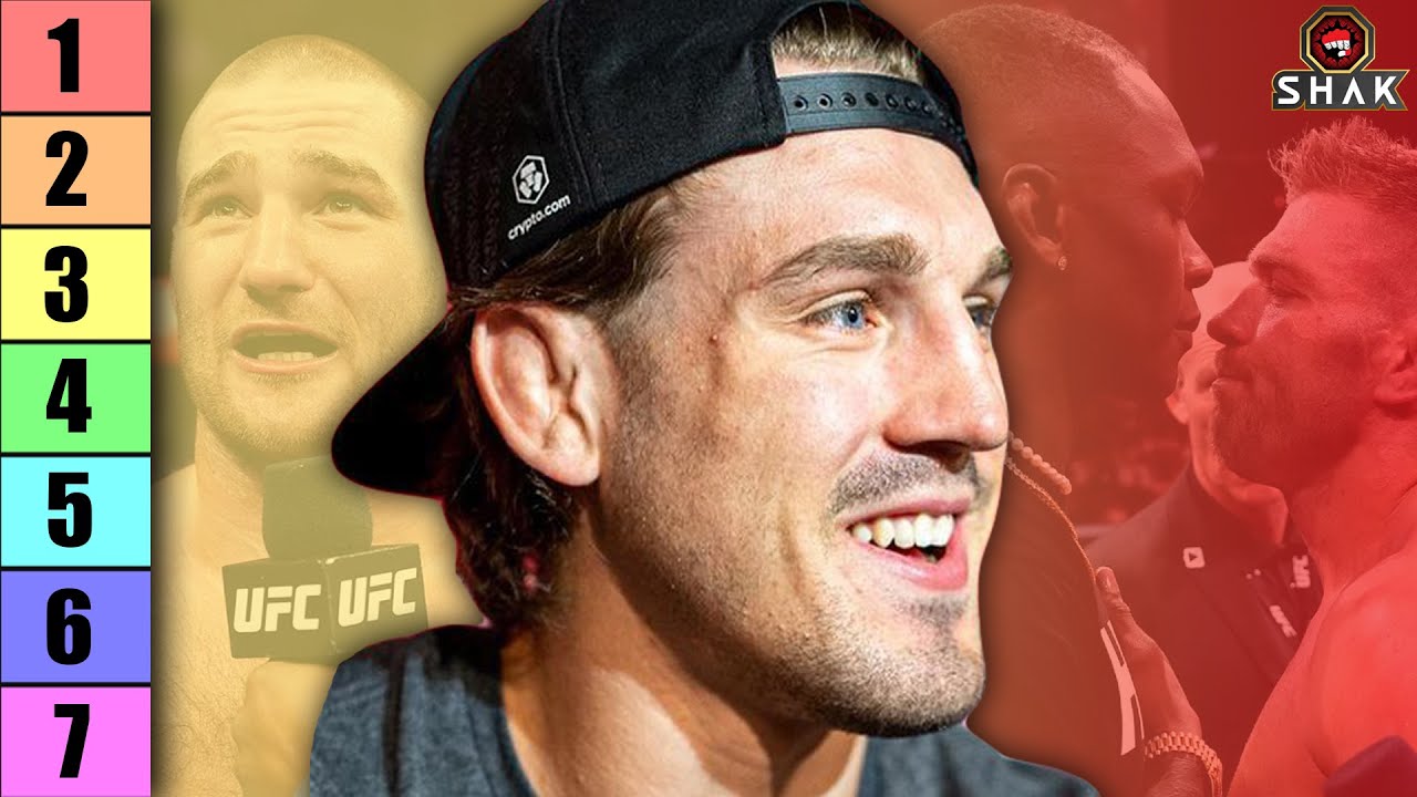 Brendan Allen Ranks and Breaks Down the UFC Middleweight Top 10 | UFC ...