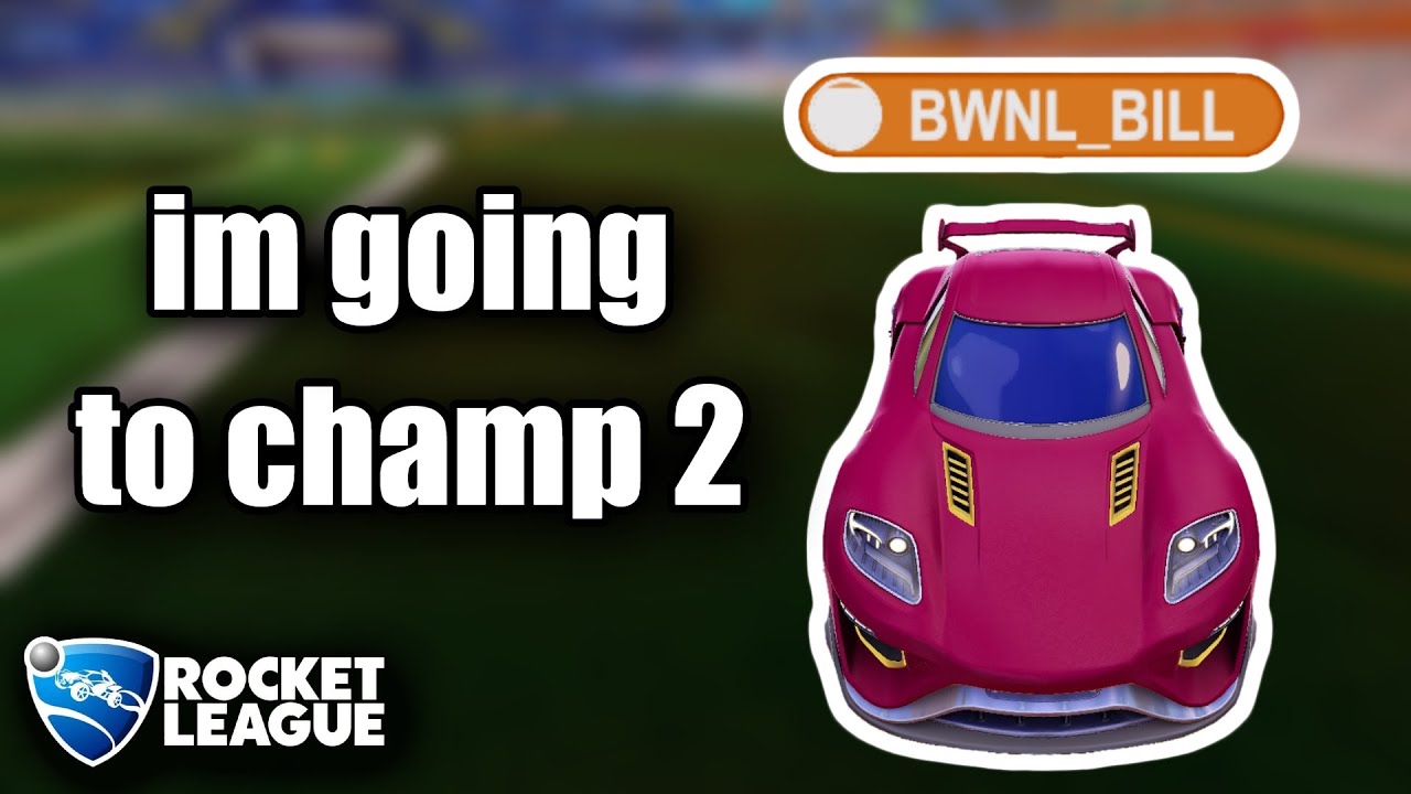 Rocket league: Champ 1 Gameplay 26 MMR From Champ 2 - YouTube