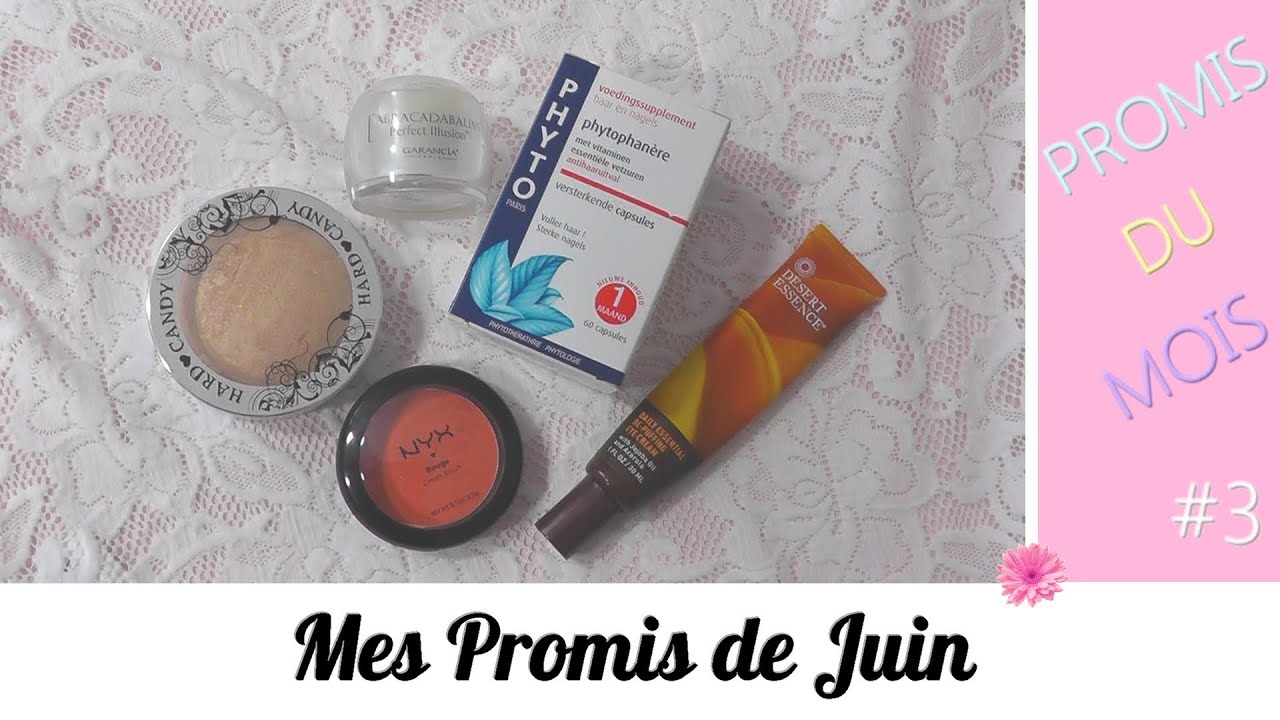 MES PROMIS DU MOIS #3 Juin 2013 (SHOP MY STASH) - YouTube