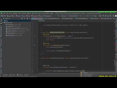 【ANDROID STUDIO】Database operation using separate threads SQLite to Room database - YouTube