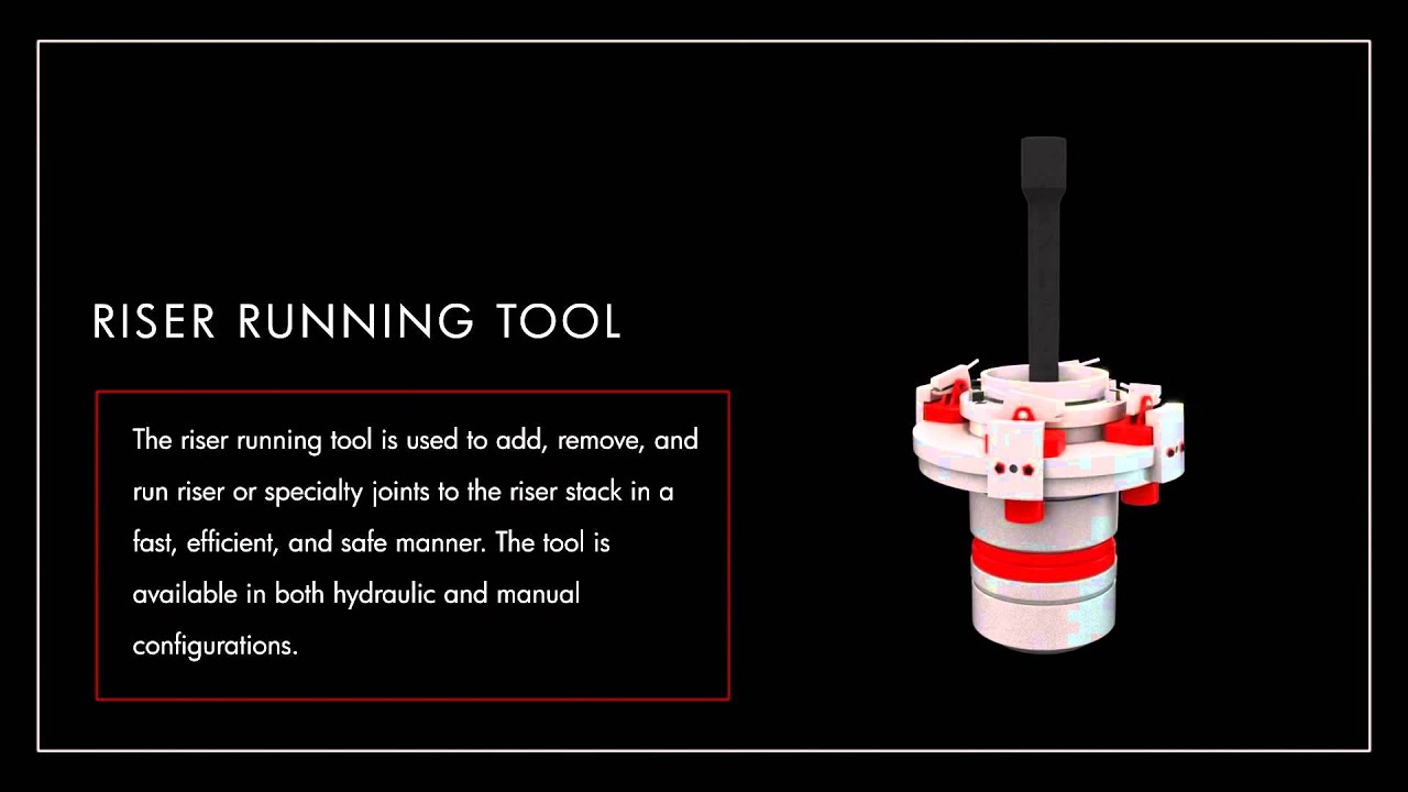 AFGlobal Corp | Riser Running Tool VIGNETTES - YouTube