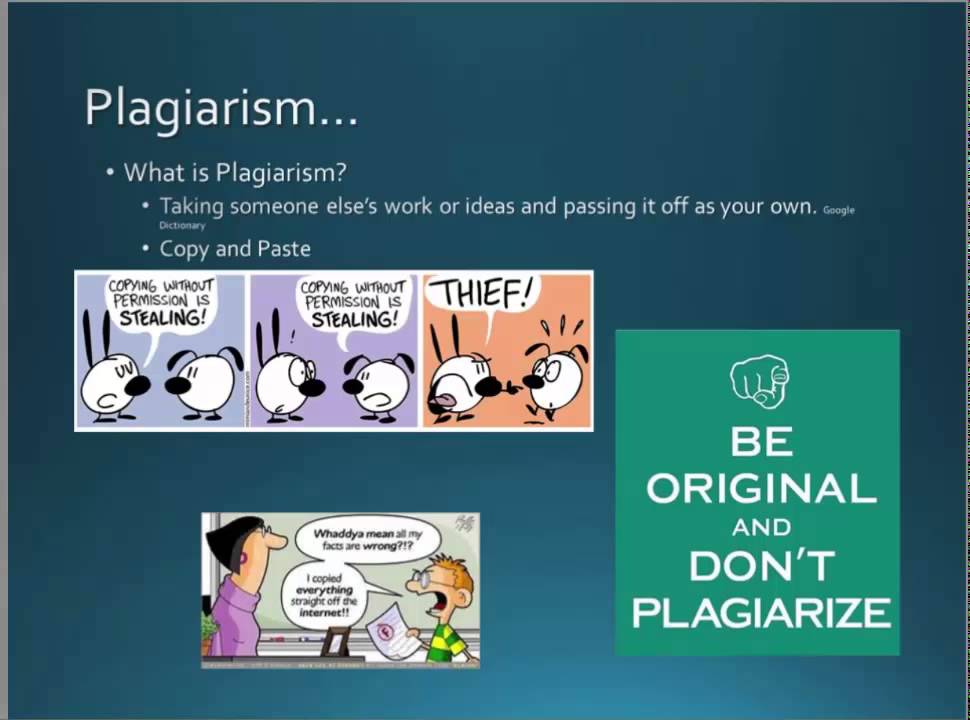 Lesson 3 Part 1 Intro and Plagiarism - YouTube