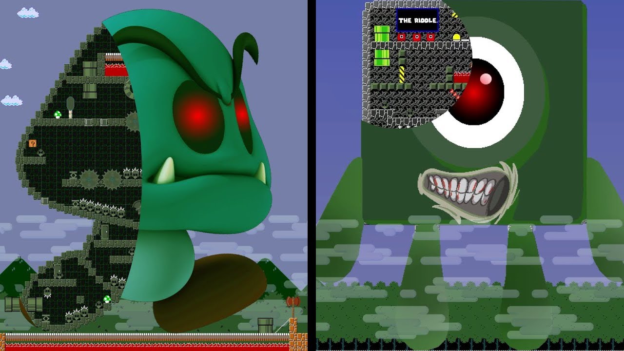 8BIT-ANI: Mario vs The Giant Zombie Number Blocks 1 Maze And The Giant ...