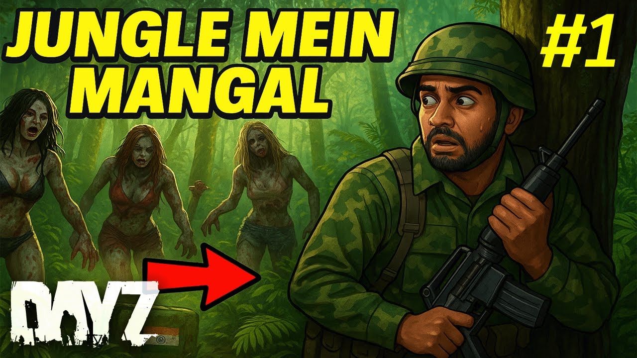 How To Survive In Jungle | DAYZ LIVE INDIA | Survival Time #dayz #live ...