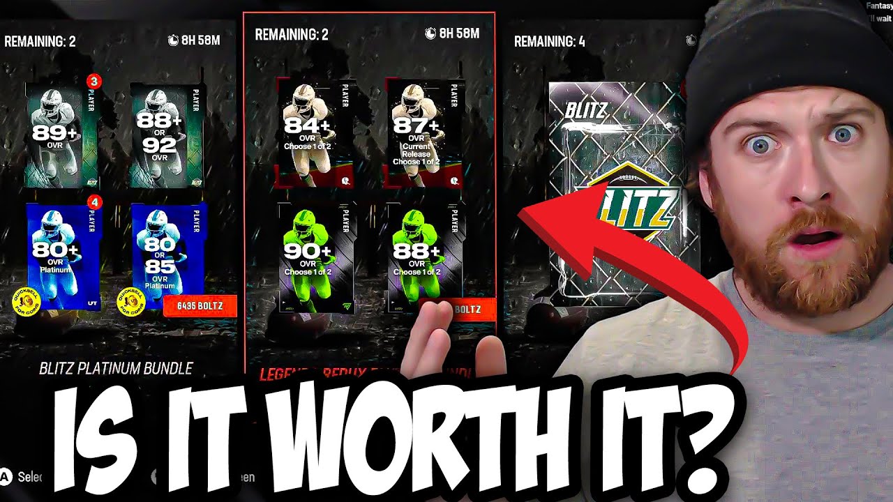 I OPENED THE BLITZ LEGENDARY REDUX FANTASY BUNDLE IN MADDEN 25! - YouTube