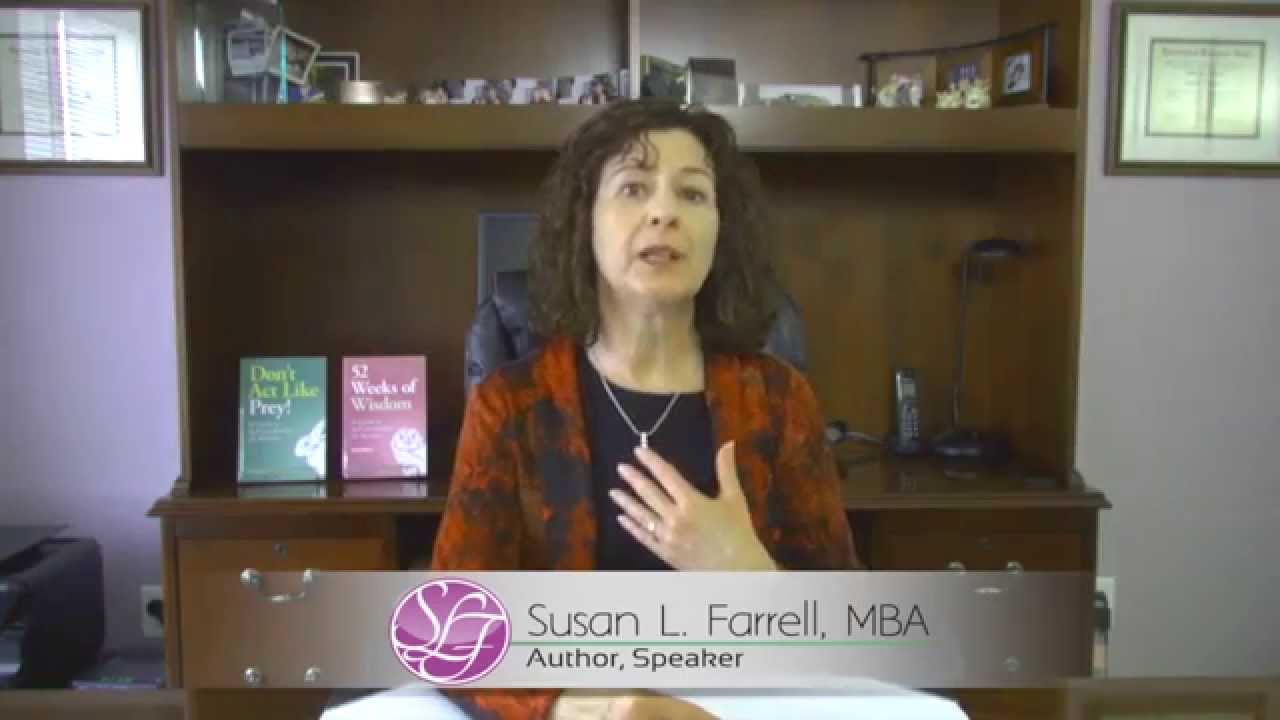 Do What is Right, Not What is Easy; Susan L. Farrell - YouTube