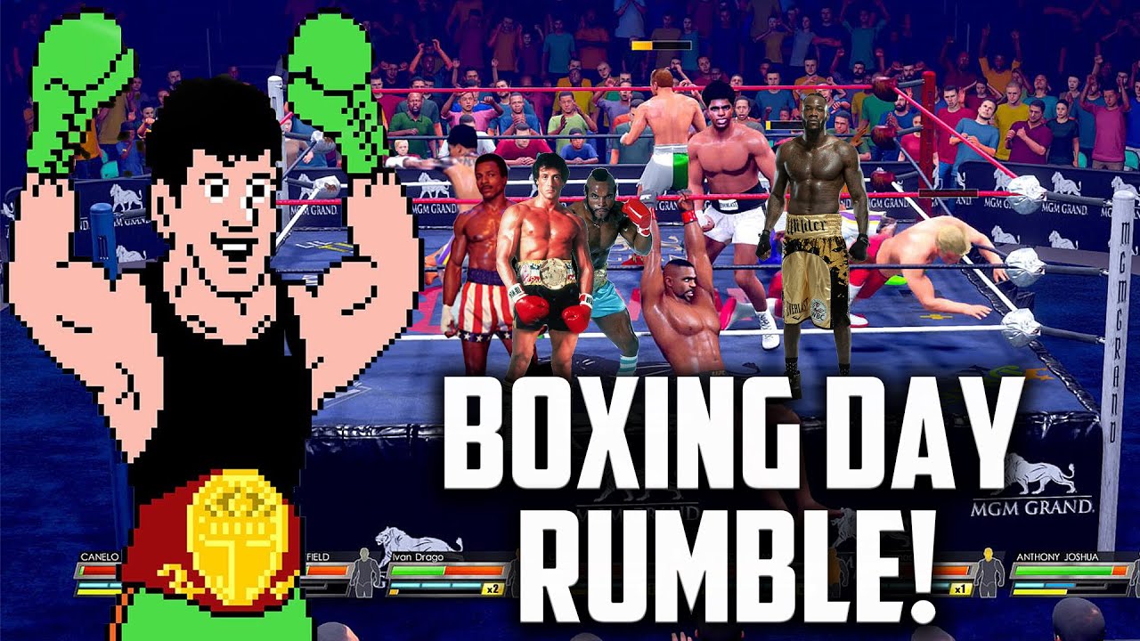 Trying To Fight Like A Boxer In The Boxing Day Royal Rumble!! (Using ...