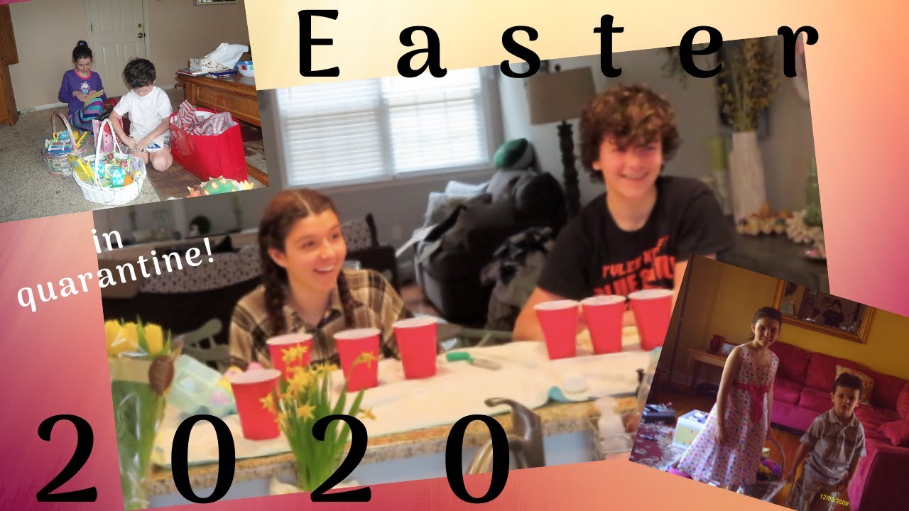 Easter in Quarantine Vlog! - YouTube