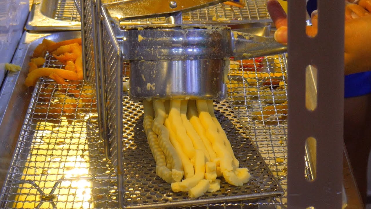 🍟🍟 Ultimate Monster Fries • How Long Fries Are Made? - YouTube