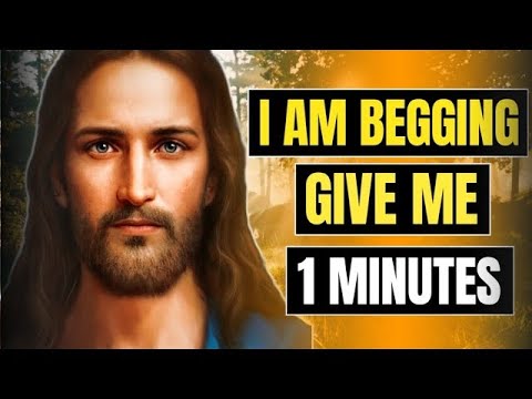 God Says : I Will Be Upset If You Avoid me again | God Message For You ...