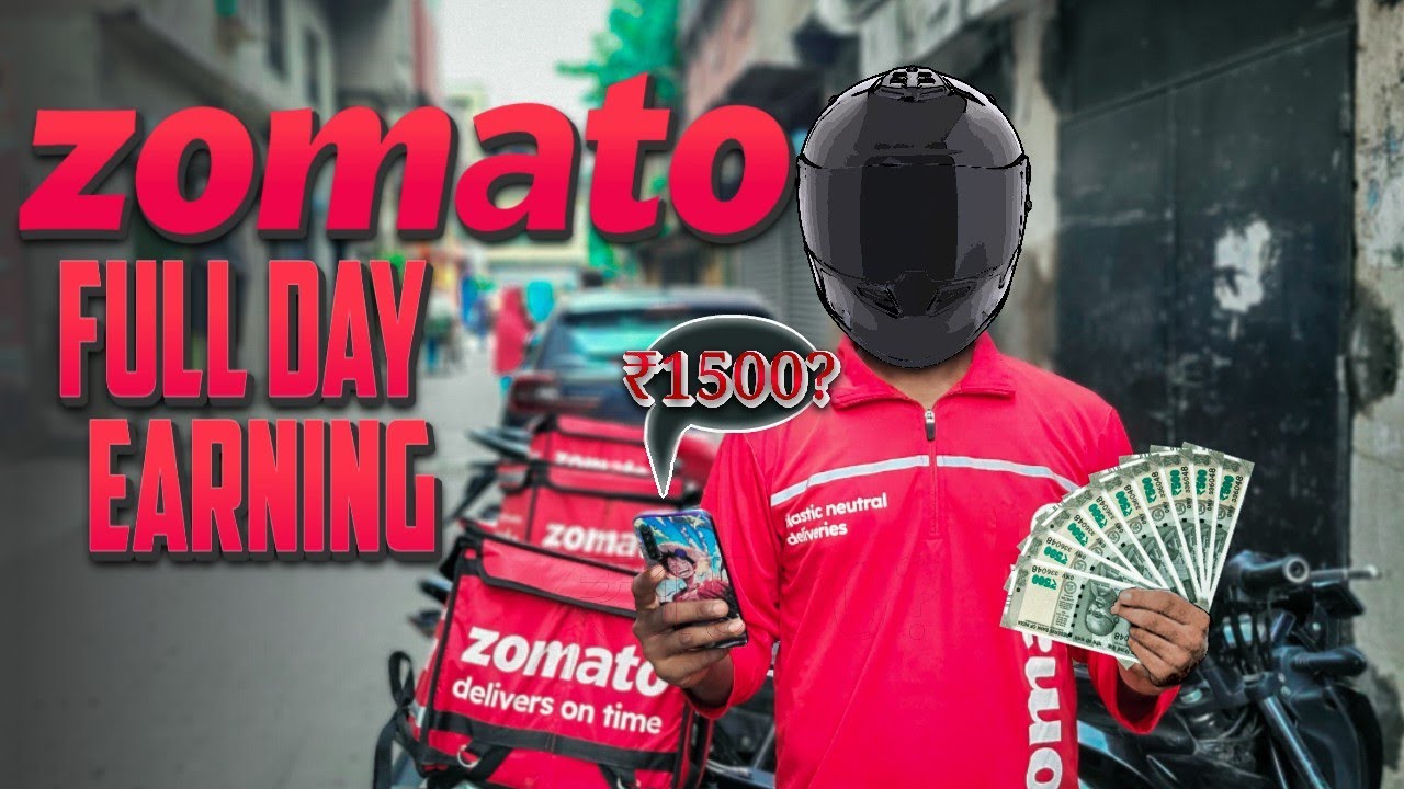 Fast day on zomato delivery partner || First day earning - YouTube
