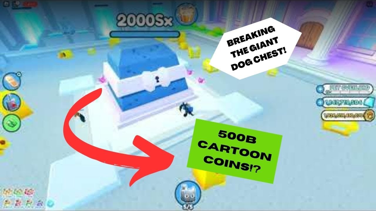 BREAKING THE GIANT DOG CHEST IN PSX! *INSANE REWARDS*!! - YouTube