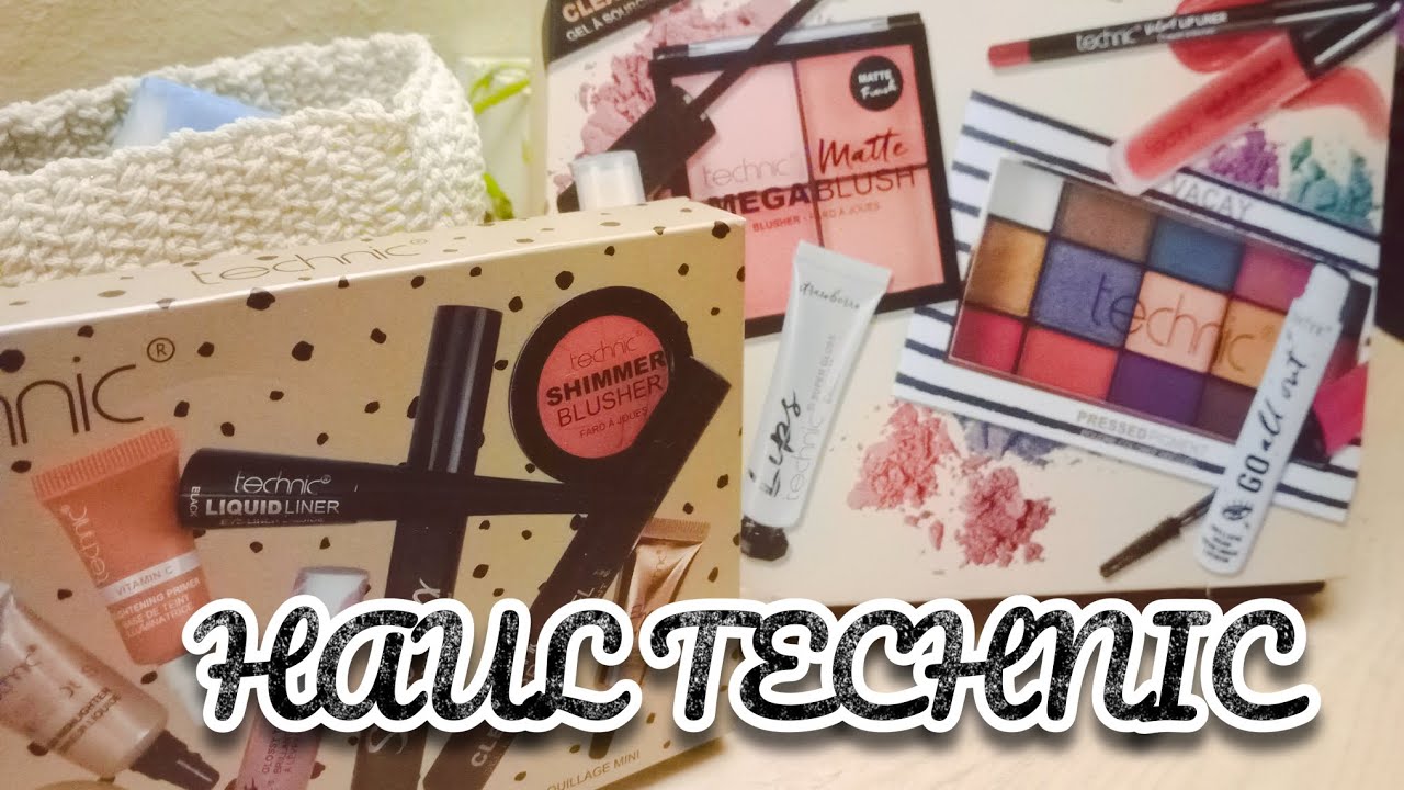 HAUL TECHNIC Packs Maquillaje Opinión - YouTube