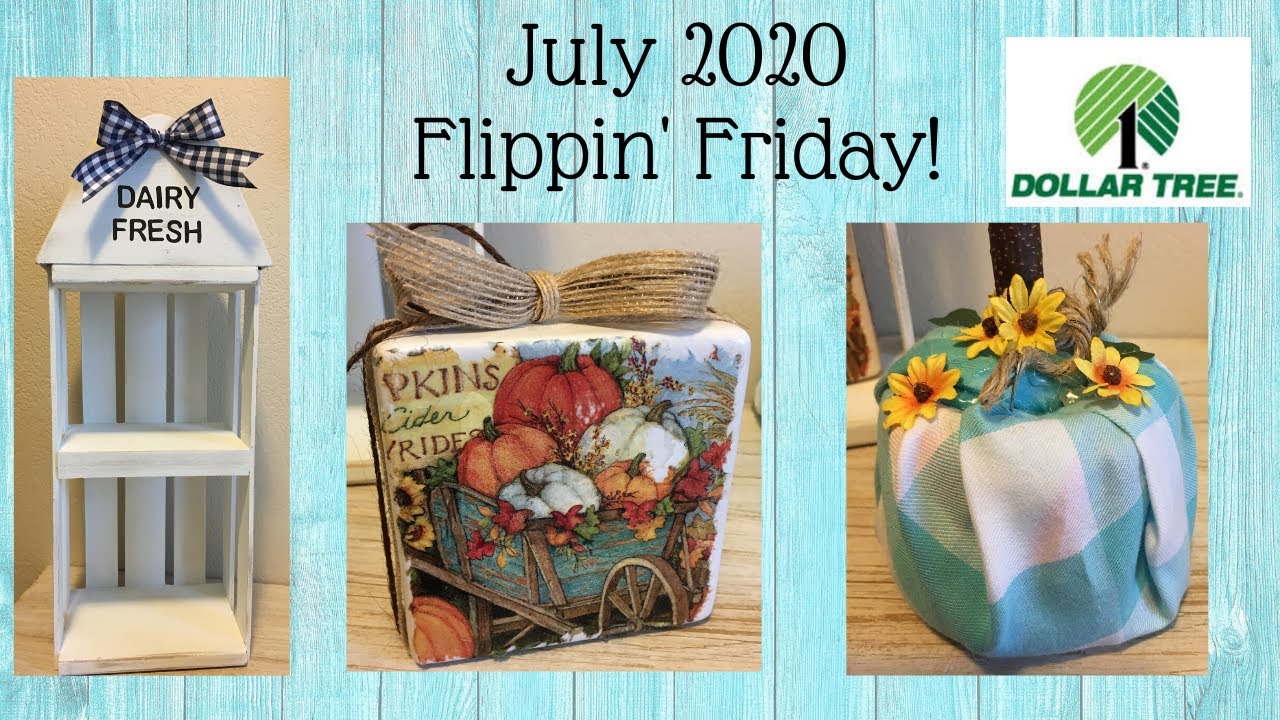 Flippin' Friday! July 2020 | Beautiful, easy home decor! - YouTube