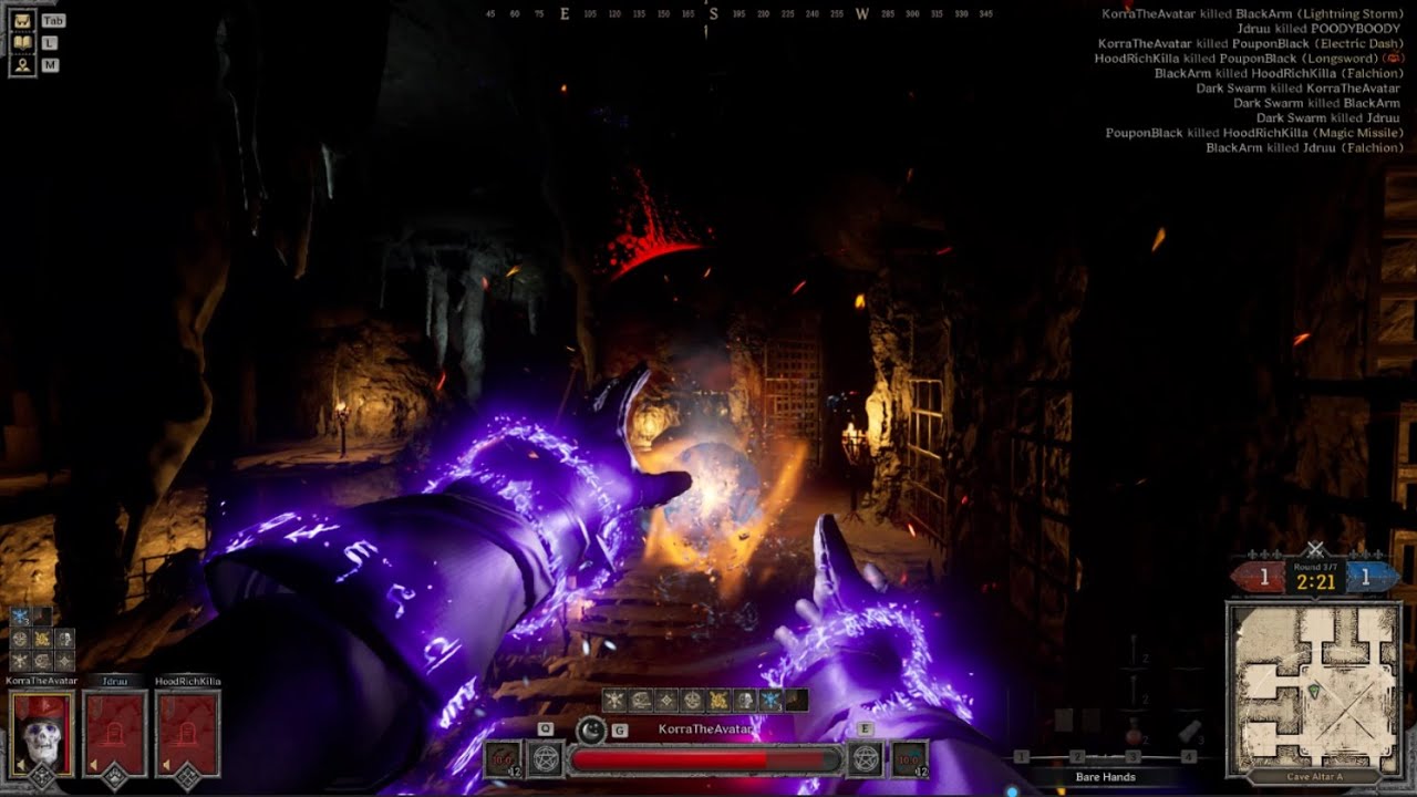 Patch #80 Sorcerer PvP - Dark and Darker - YouTube