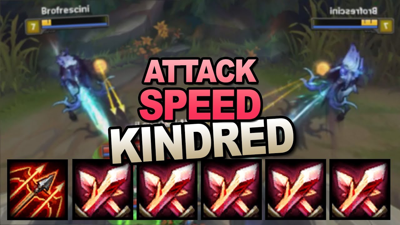 The Guide to: Max Attack Speed Kindred - YouTube