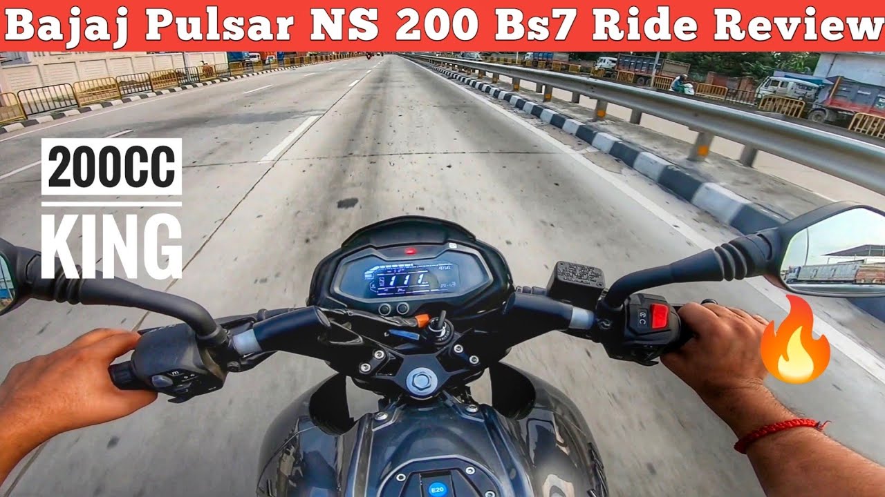 2024 Bajaj Pulsar NS 200 Bs7 Ride Review | Gear Challenge | - YouTube