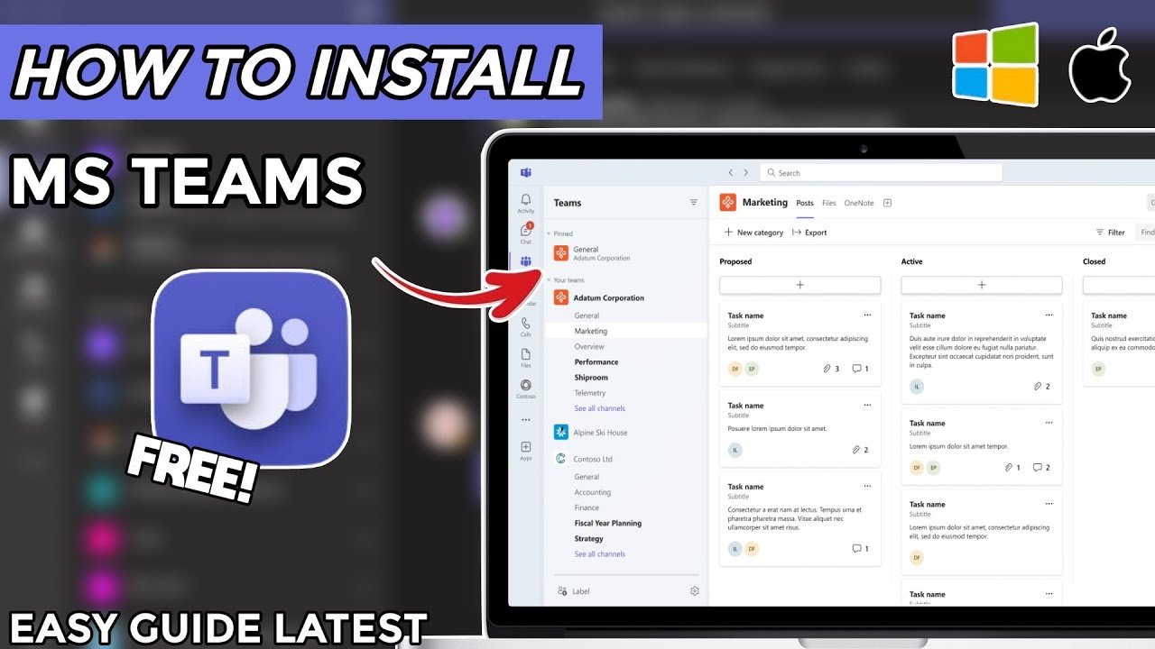 How to Download MS Teams on PC or Laptop - Easy Step-by-Step Guide ...