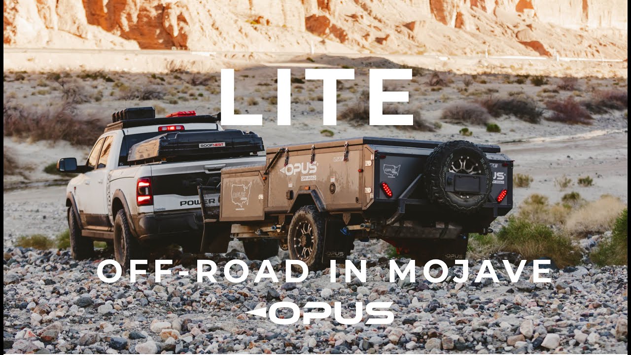 OP LITE: Off-Road Trailer from OPUS Camper - YouTube